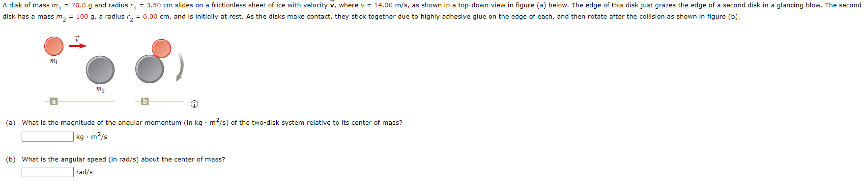 Solved (a) What is the magnitude of the angular momentum (in | Chegg.com
