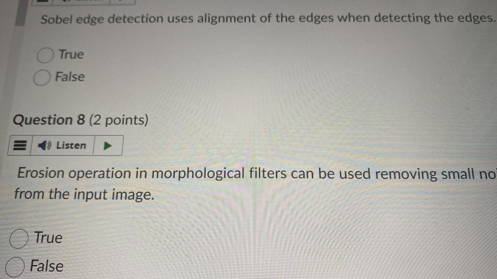 Solved Sobel edge detection uses alignment of the edges when | Chegg.com