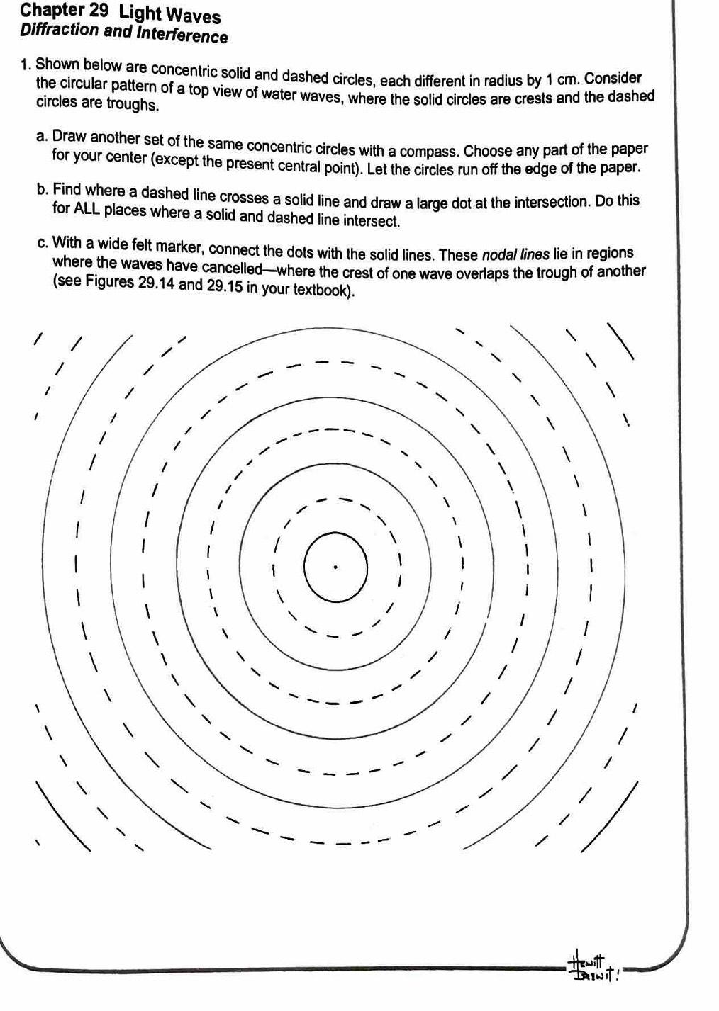 Solved Chapter 29 Light Waves Diffraction and Interference | Chegg.com