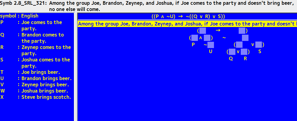 Solved Logic 2010 Symbolization This Is What I Have So Far 