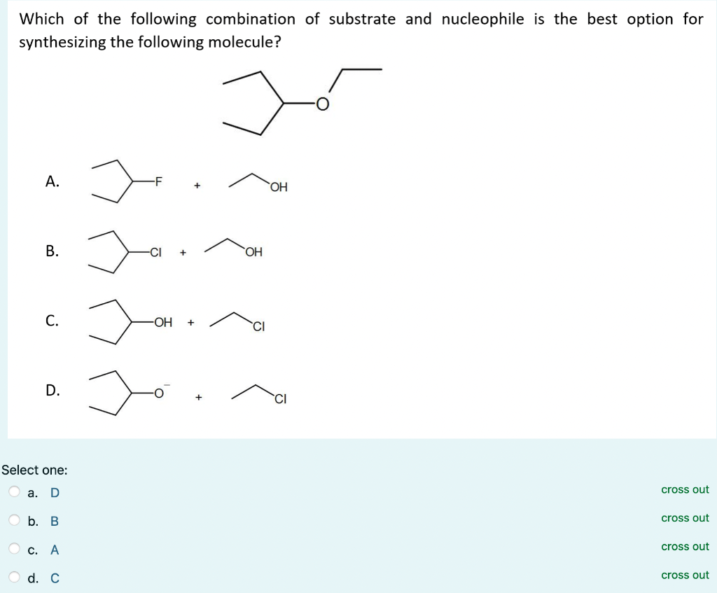 Solved Which of the following combination of substrate and | Chegg.com