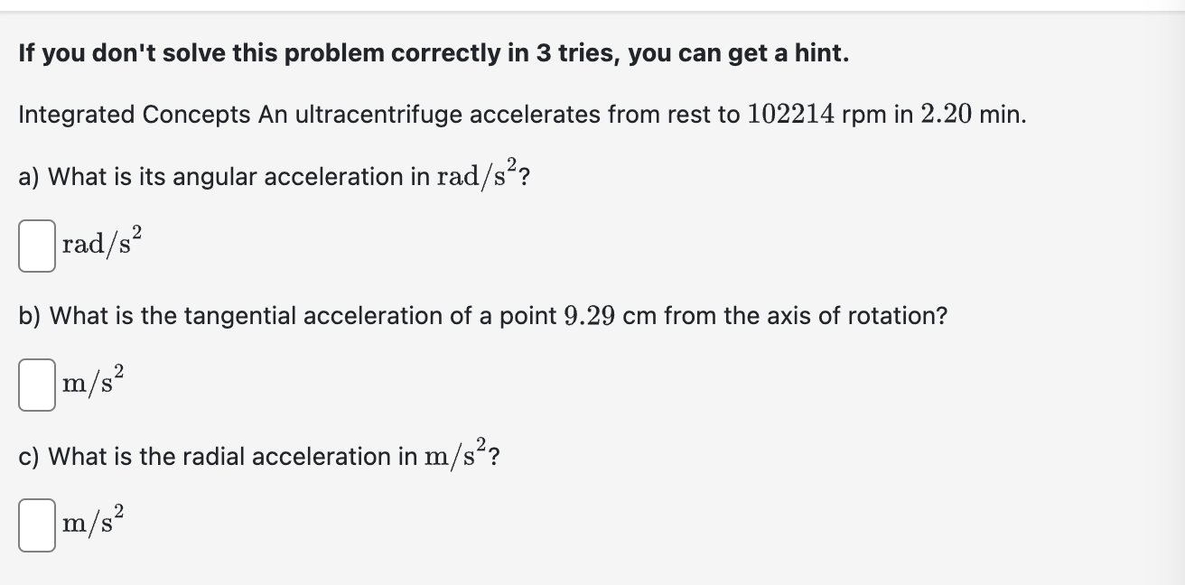 Solved If ﻿you don't solve this problem correctly in 3 | Chegg.com