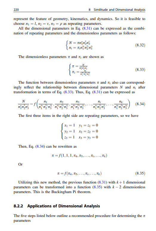 Solved Problem 5: Dimensional Analysis Use the Buckingham Pi | Chegg.com