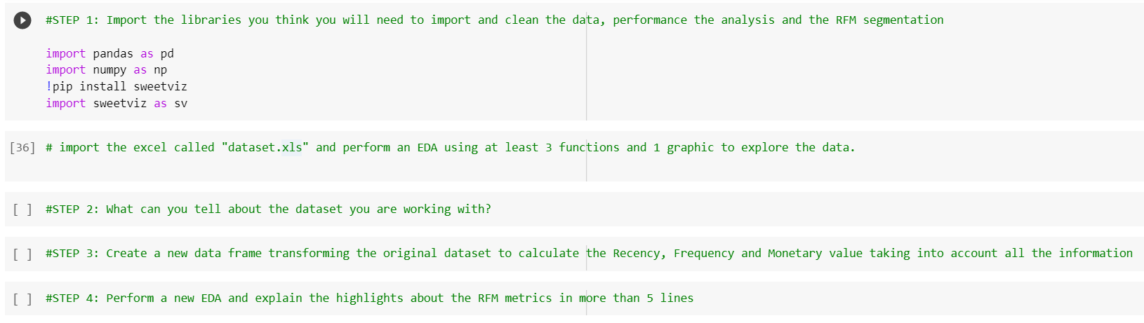 Solved #STEP 1: Import the libraries you think you will need | Chegg.com