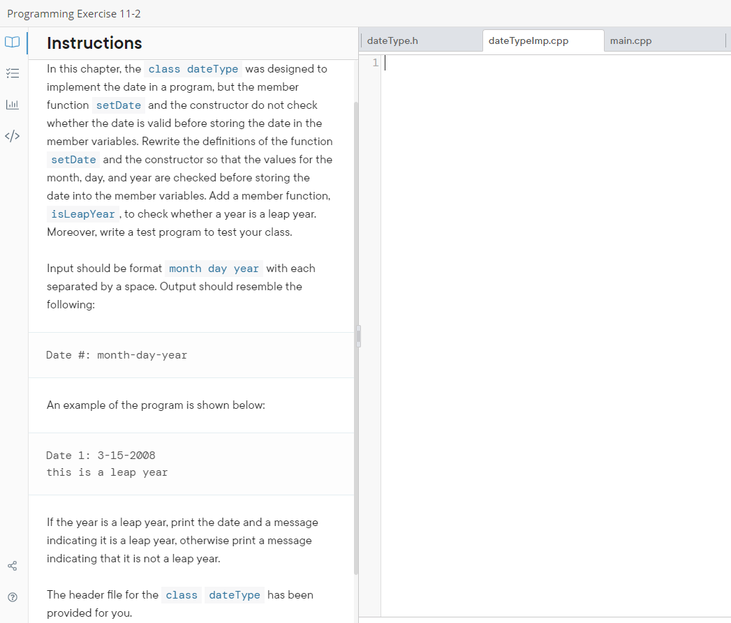 C The Class Datetype Was Designed To Implement The 