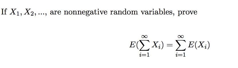 Solved If X1, X2, ..., are nonnegative random variables, | Chegg.com