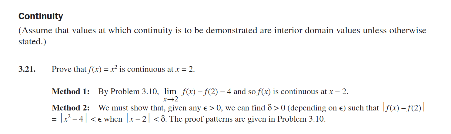 Solved Continuity (Assume that values at which continuity is | Chegg.com