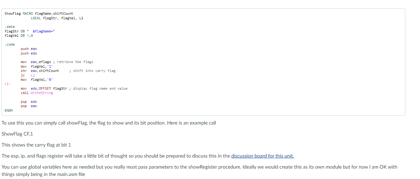 Solved CSIS 118B Final Exam Project - Dumping Registers One | Chegg.com