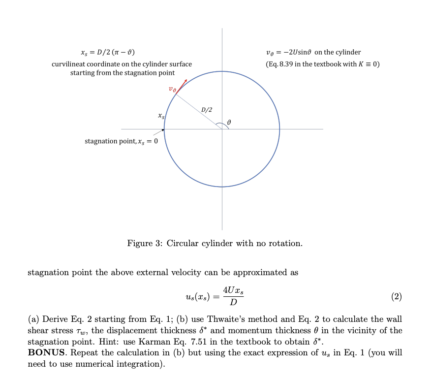 Problem 3 Air at T = 25 C° and p = 1 atm flows normal | Chegg.com