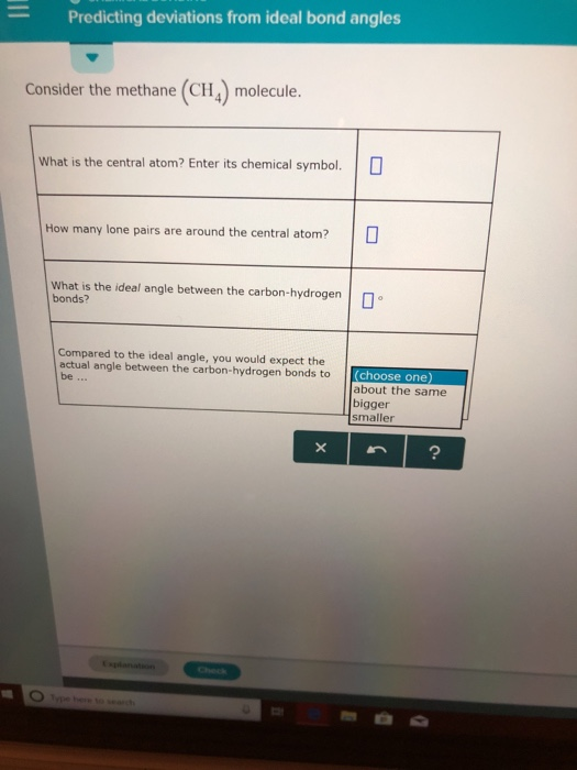 Solved Predicting deviations from ideal bond angles Consider | Chegg.com