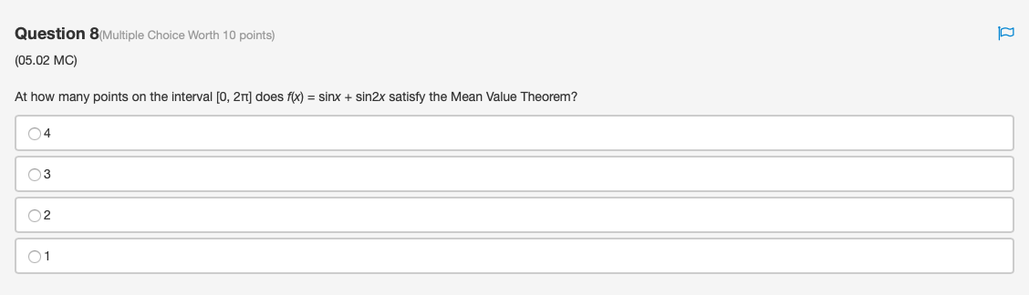 Solved Question 8 Multiple Choice Worth 10 points) (05.02 | Chegg.com