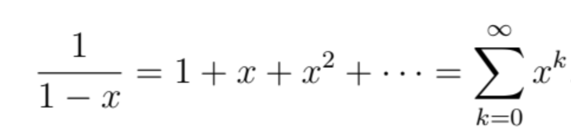 Solved Prove the geometric series formula Use this to | Chegg.com