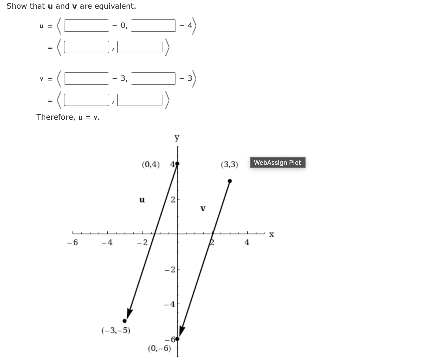 Solved Show that u ﻿and v ﻿are | Chegg.com