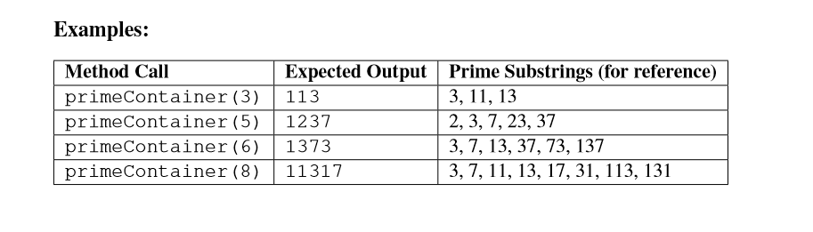 Solved Part II: Primes Embedded in Primes (10 points) | Chegg.com