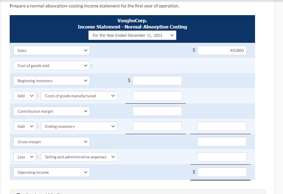 Solved During 2022 , Vaughn Corp. produced 29,520 units and | Chegg.com