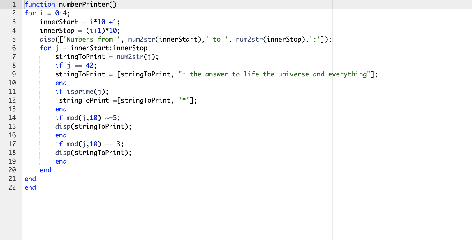 Solved: Modify your function, number Printer, so that ever