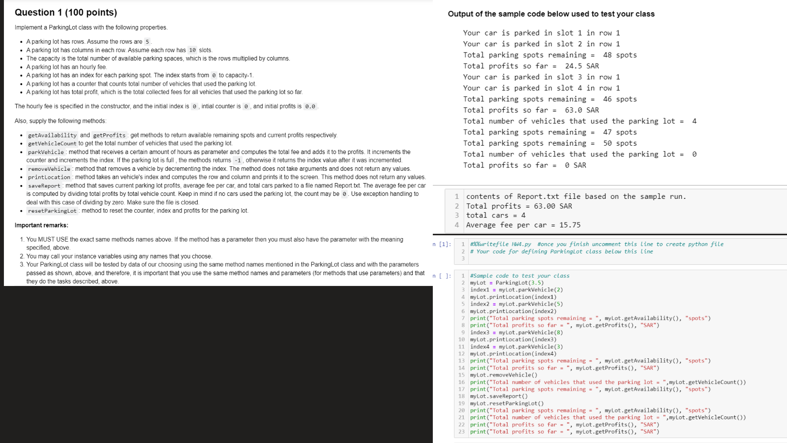 Solved I want the code for python language and please make | Chegg.com