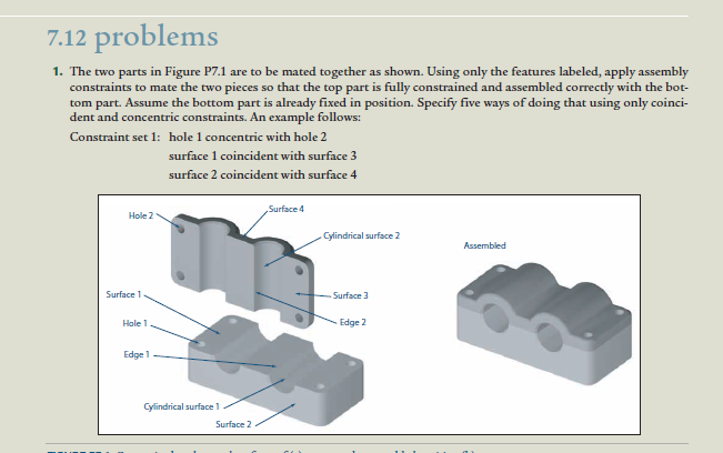 Solved please do this problem on solidworks and add | Chegg.com