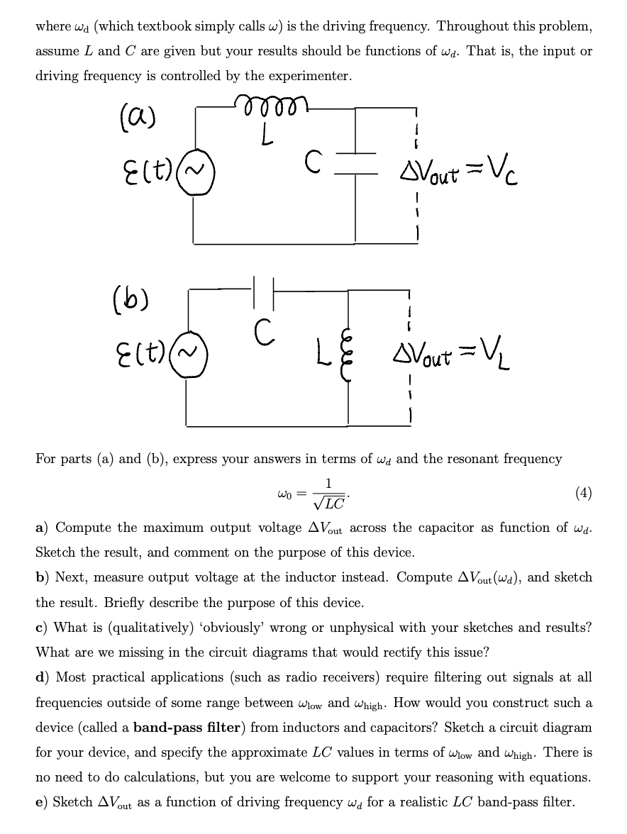Solved 3) An important application of alternating current | Chegg.com