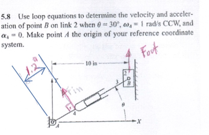 Solved 5.8 Use loop equations to determine the velocity and | Chegg.com