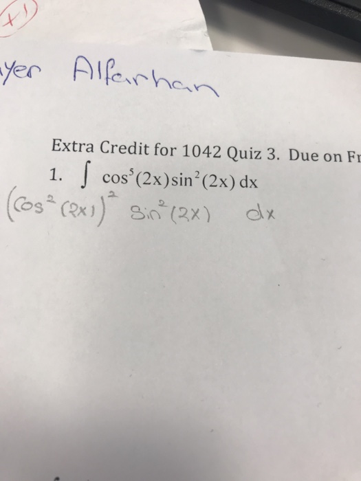 Solved 3 3. cos" (2t) dt 2 4. tan (t) dt | Chegg.com