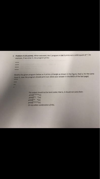 Solved 3 Problem 3 20 Points When Executed The C Program 2499