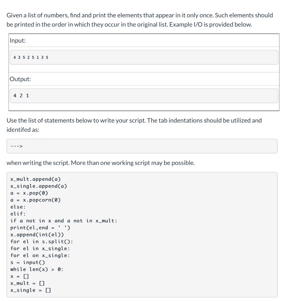 Solved All the scripts given will NOT be used. Popcorn is | Chegg.com