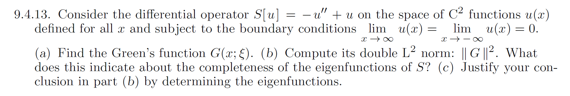 Solved 9.4.13. Consider the differential operator | Chegg.com