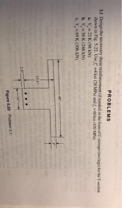 Solved Design the necessary shear reinforcement (if needed) | Chegg.com
