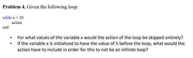 Solved - For what values of the variable x would the action | Chegg.com