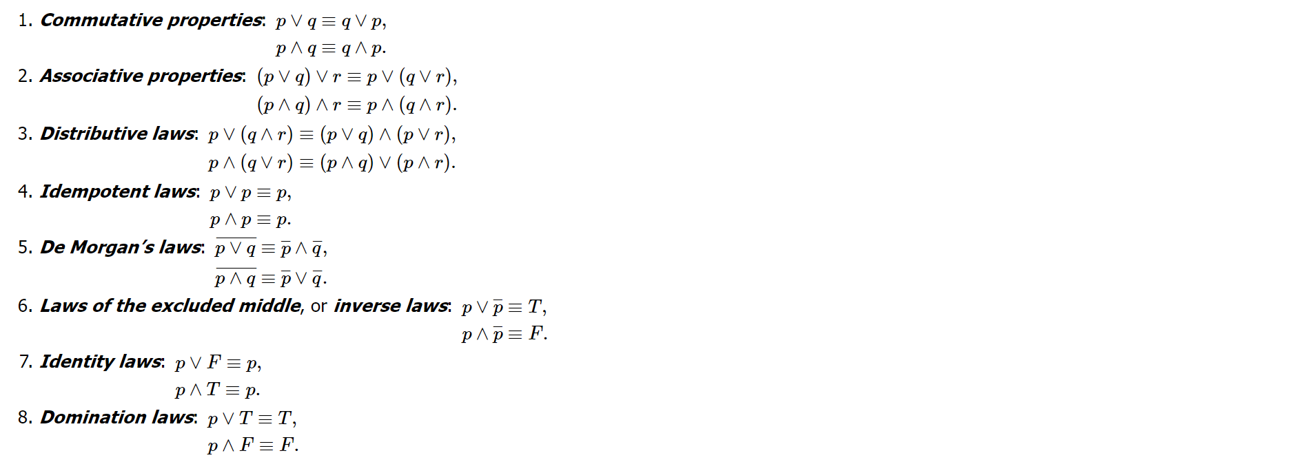 Solved 2.5: Logical Equivalencies 2. Use truth tables to | Chegg.com