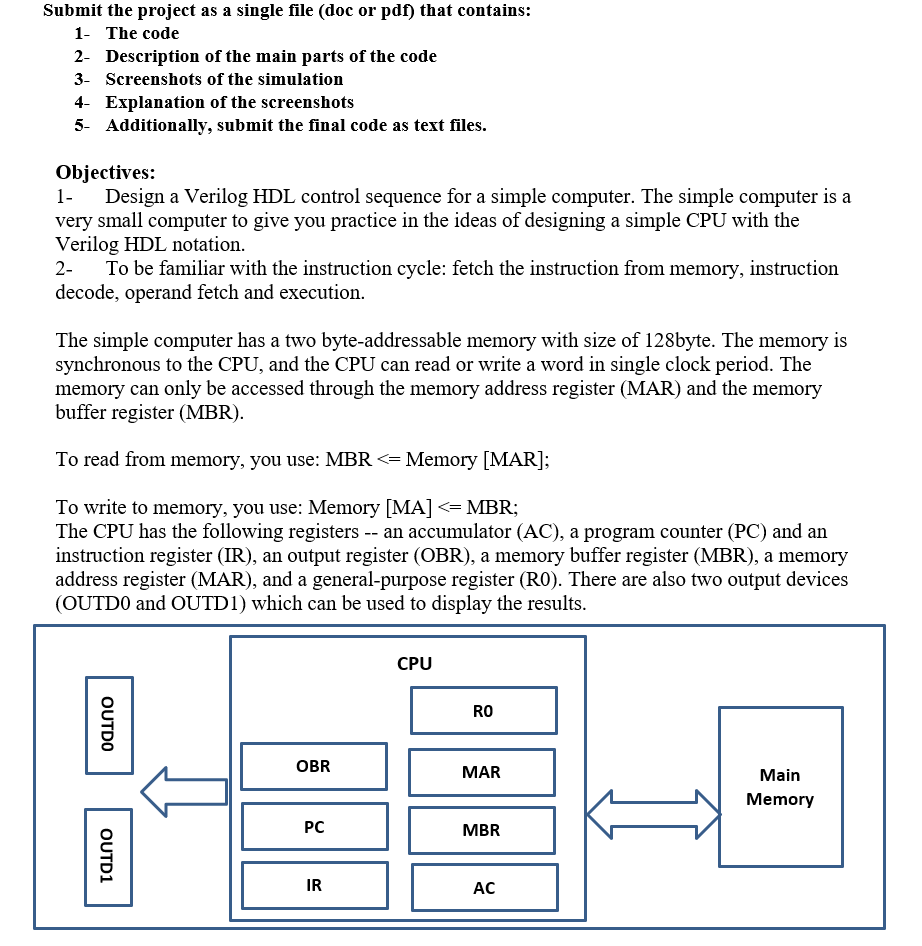 Verilog File: module | Chegg.com