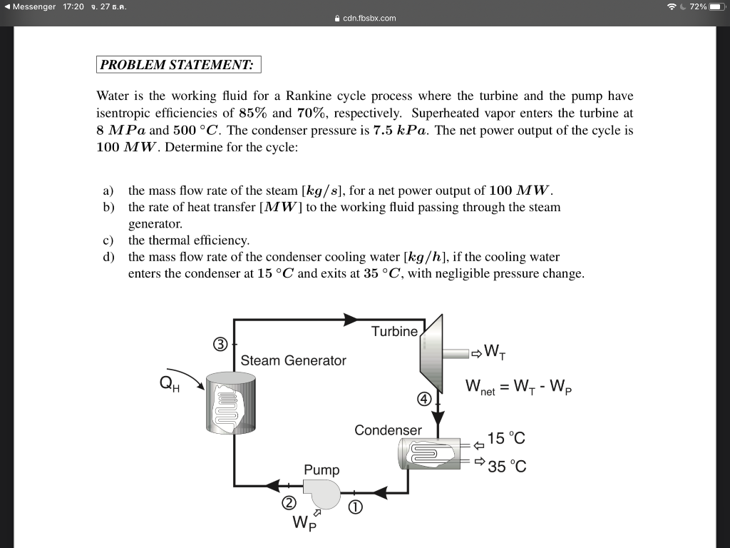 Solved Messenger 17:20 2.27 6.A. 72% Acdn.fbsbx.com PROBLEM | Chegg.com