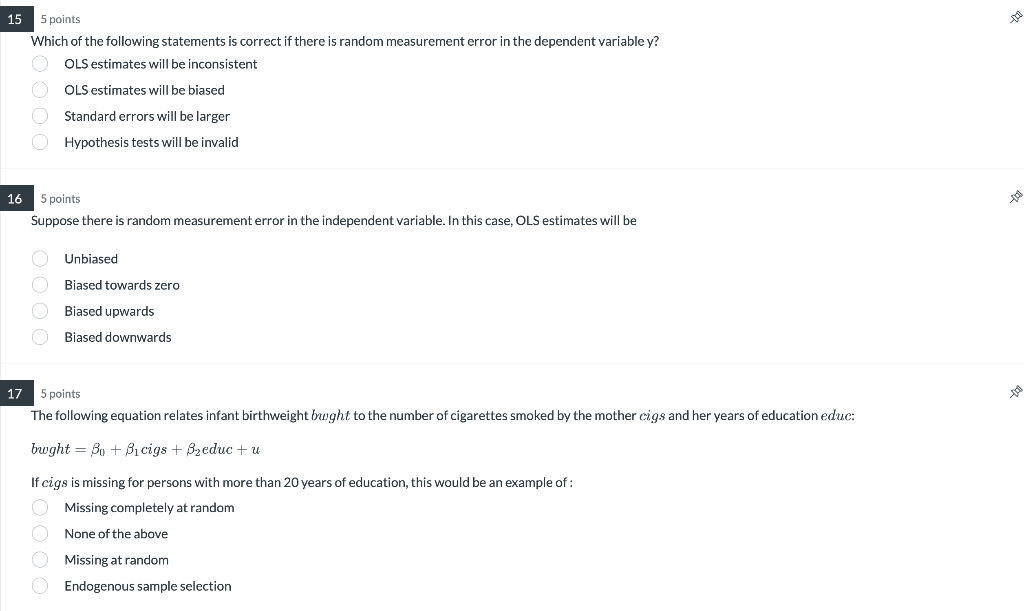 Solved Which of the following statements is correct if there | Chegg.com