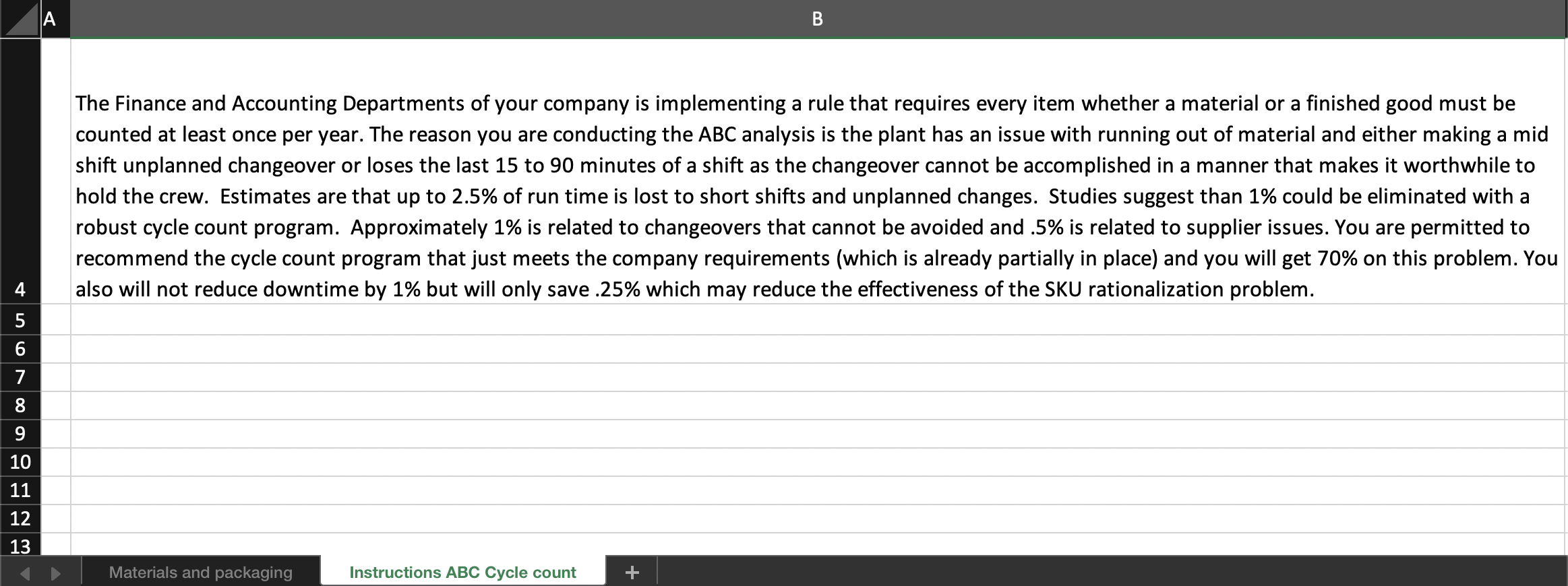 1. {Summarize the methodology used to determine the | Chegg.com
