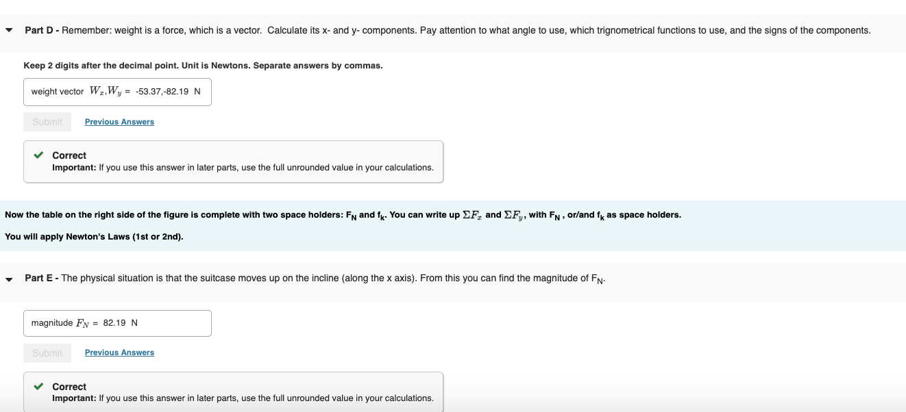 Solved Learning Goal: Application of Newton's Laws including | Chegg.com