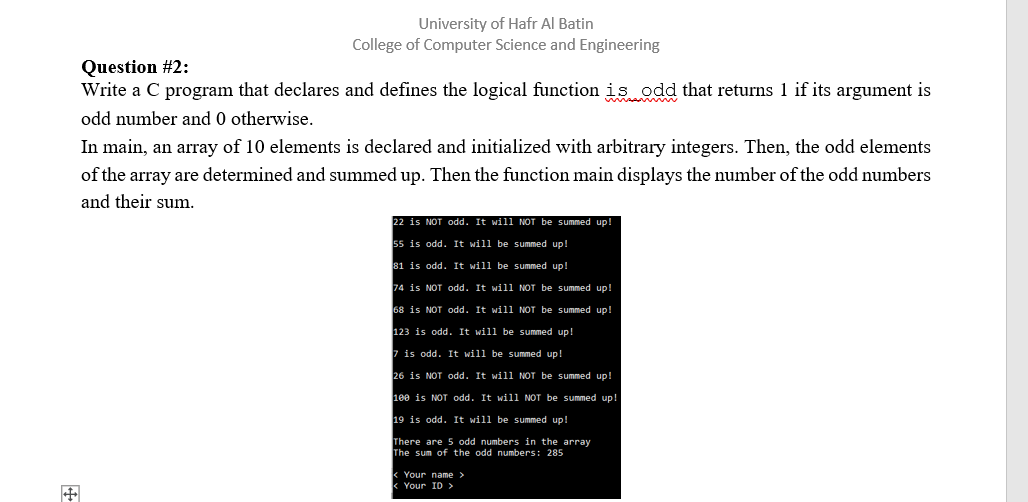 Solved #include //define array size //function | Chegg.com