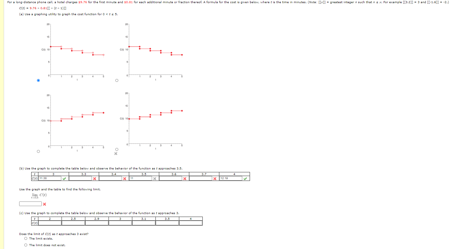 Solved For a long-distance phone call, a hotel charges $9.76 | Chegg.com
