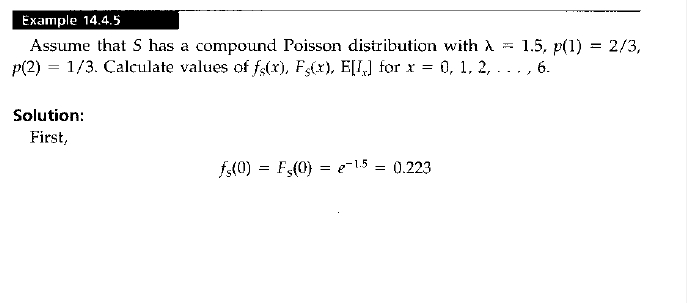 Assume that S has a compound Poisson distribution | Chegg.com