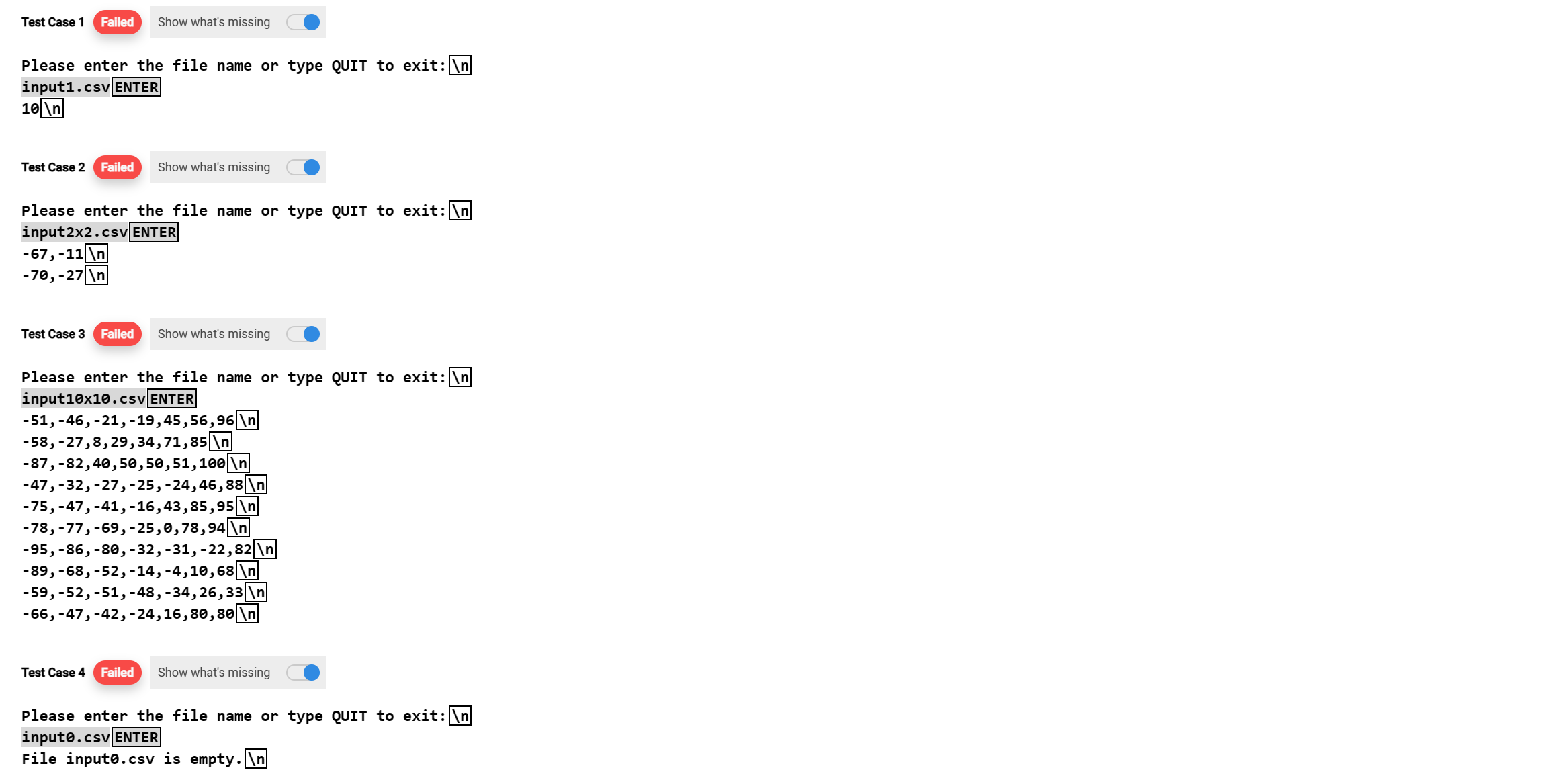 Solved 100 Points Write A Program That Reads A Csv File 5829