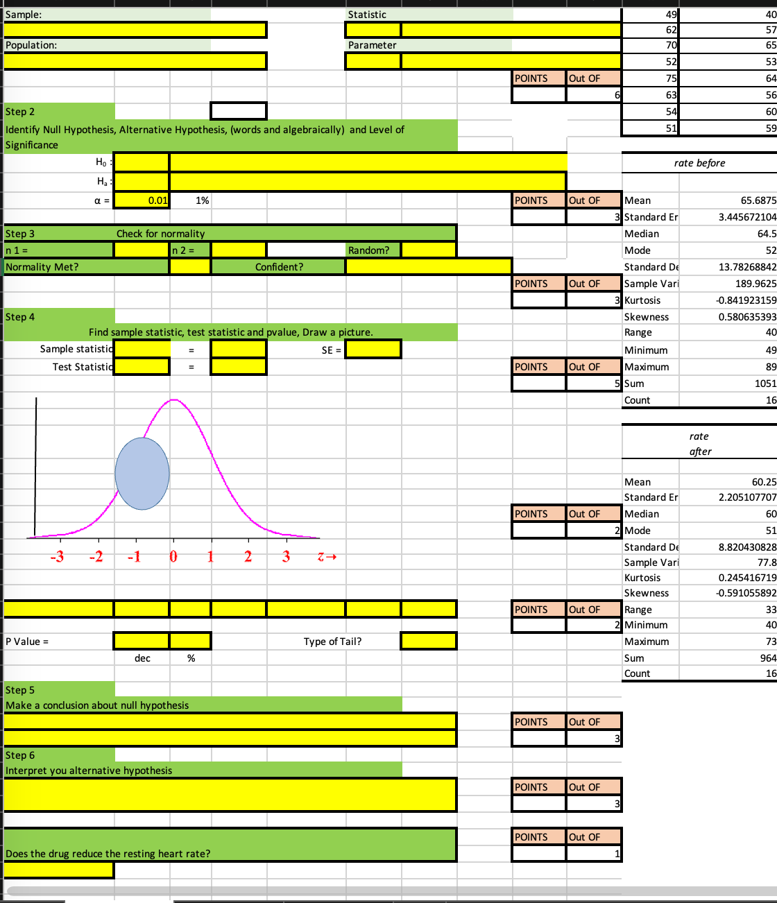 Solved Suppose one wanted to test the efficacy of a drug | Chegg.com