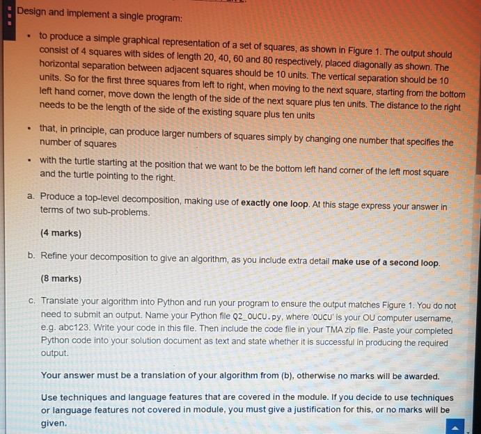 : Design and implement a single program: • to produce | Chegg.com