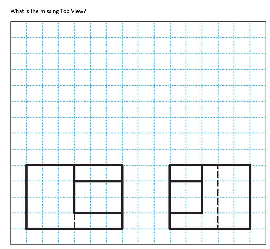 Solved What is the missing Top View? | Chegg.com