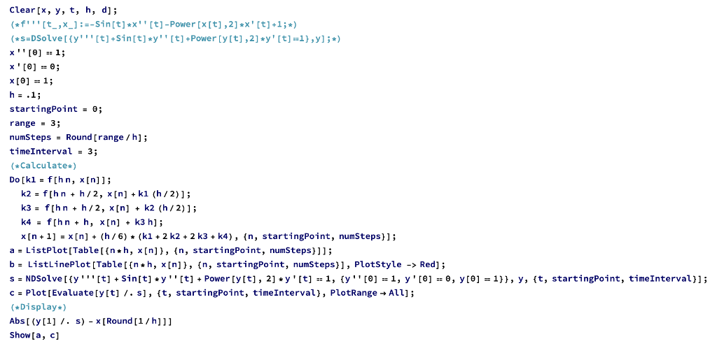 Solved If possible using Mathematica 🙂 For help I have | Chegg.com