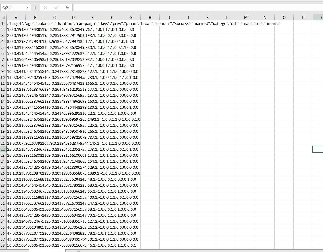 Solved Using "bank_sample.csv" data set. Complete the | Chegg.com