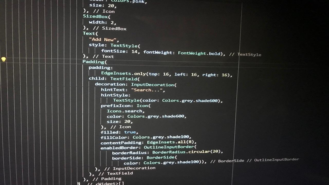 Flutter Experts Only: I would like to fix the error | Chegg.com
