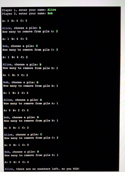 Solved Nim is a strategy game between two players. The game | Chegg.com
