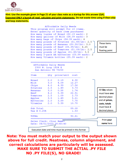 Solved San Antonio Scripting Languages Csclcisa 3309 