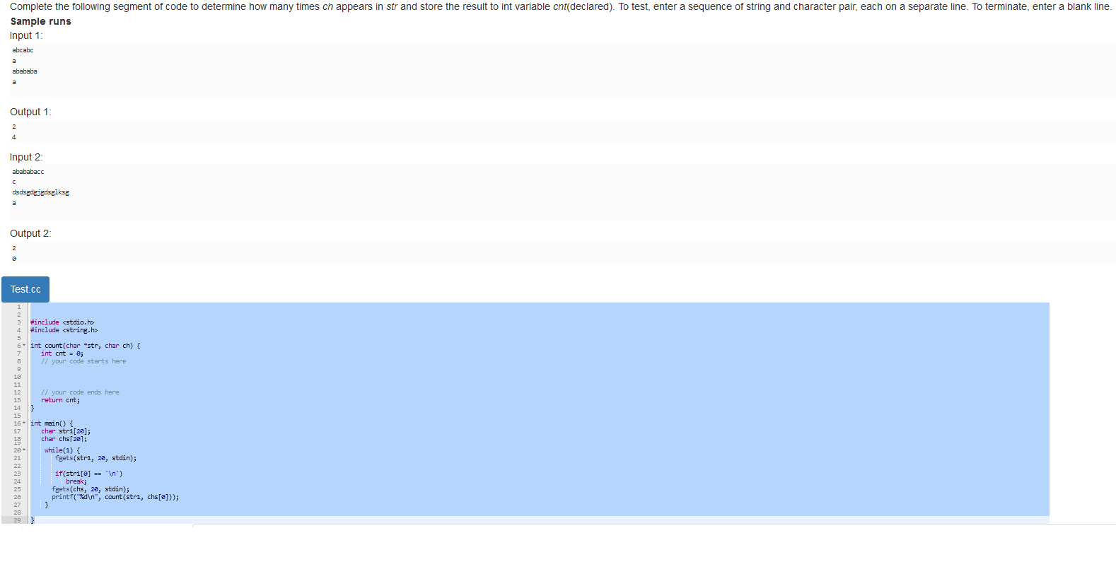 Solved Programming Language C All The Code That Is There 