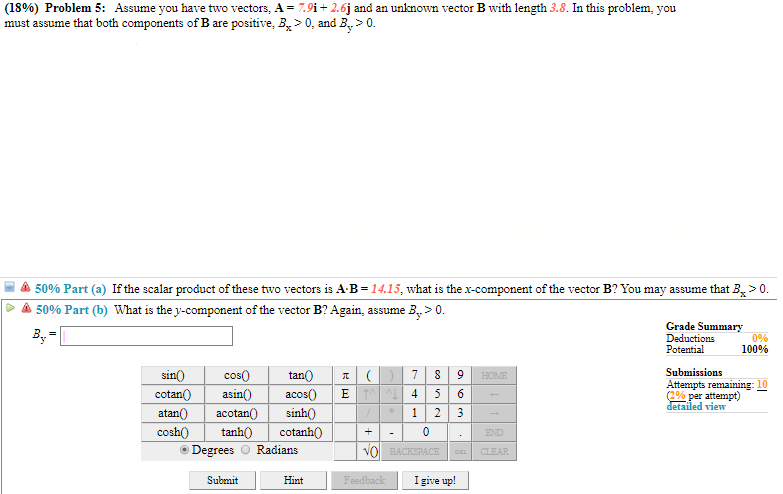Solved Part A and B, please. Can you quickly explain how to | Chegg.com